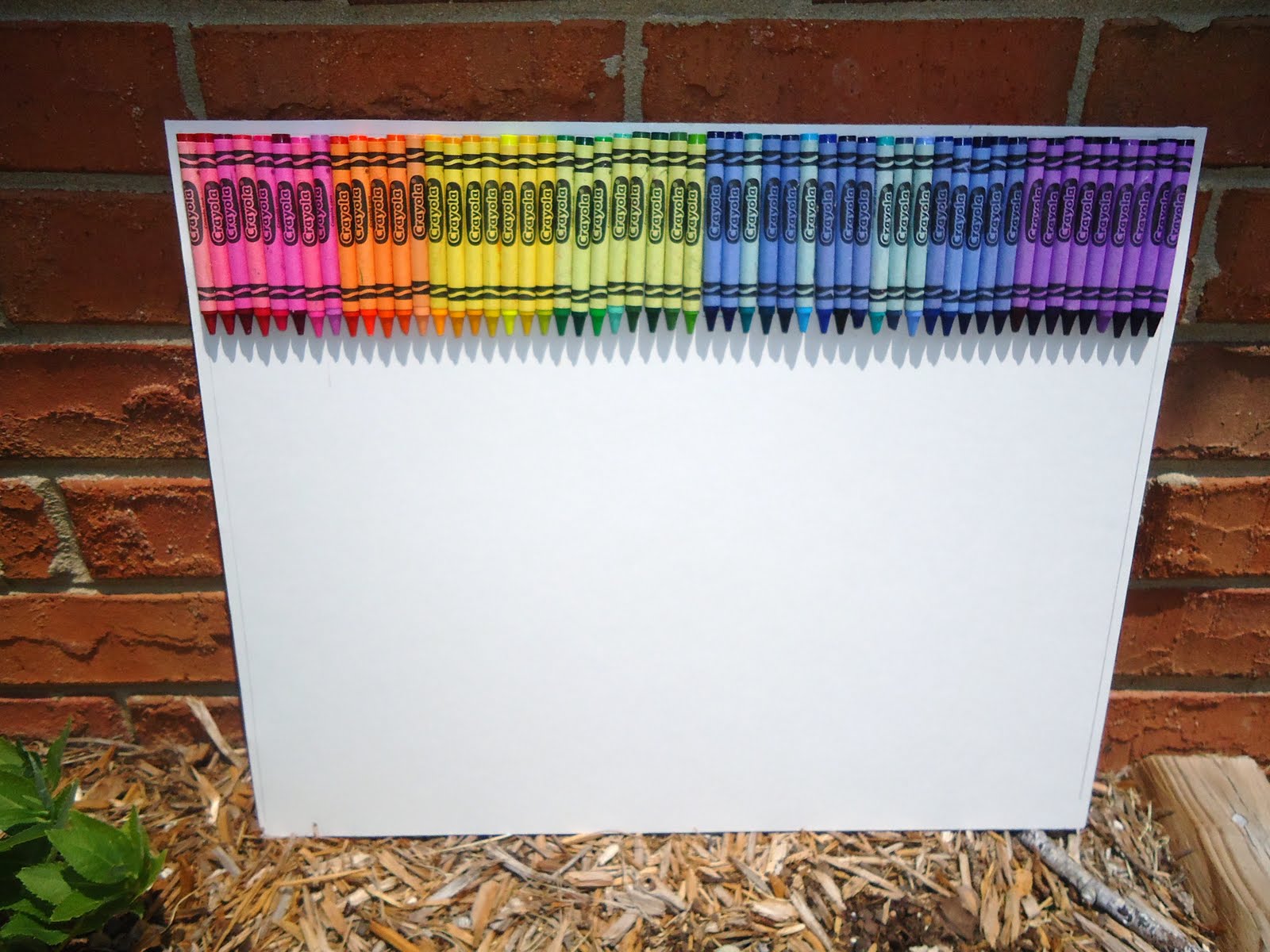 KASBN: Melted Crayon Wall Art
