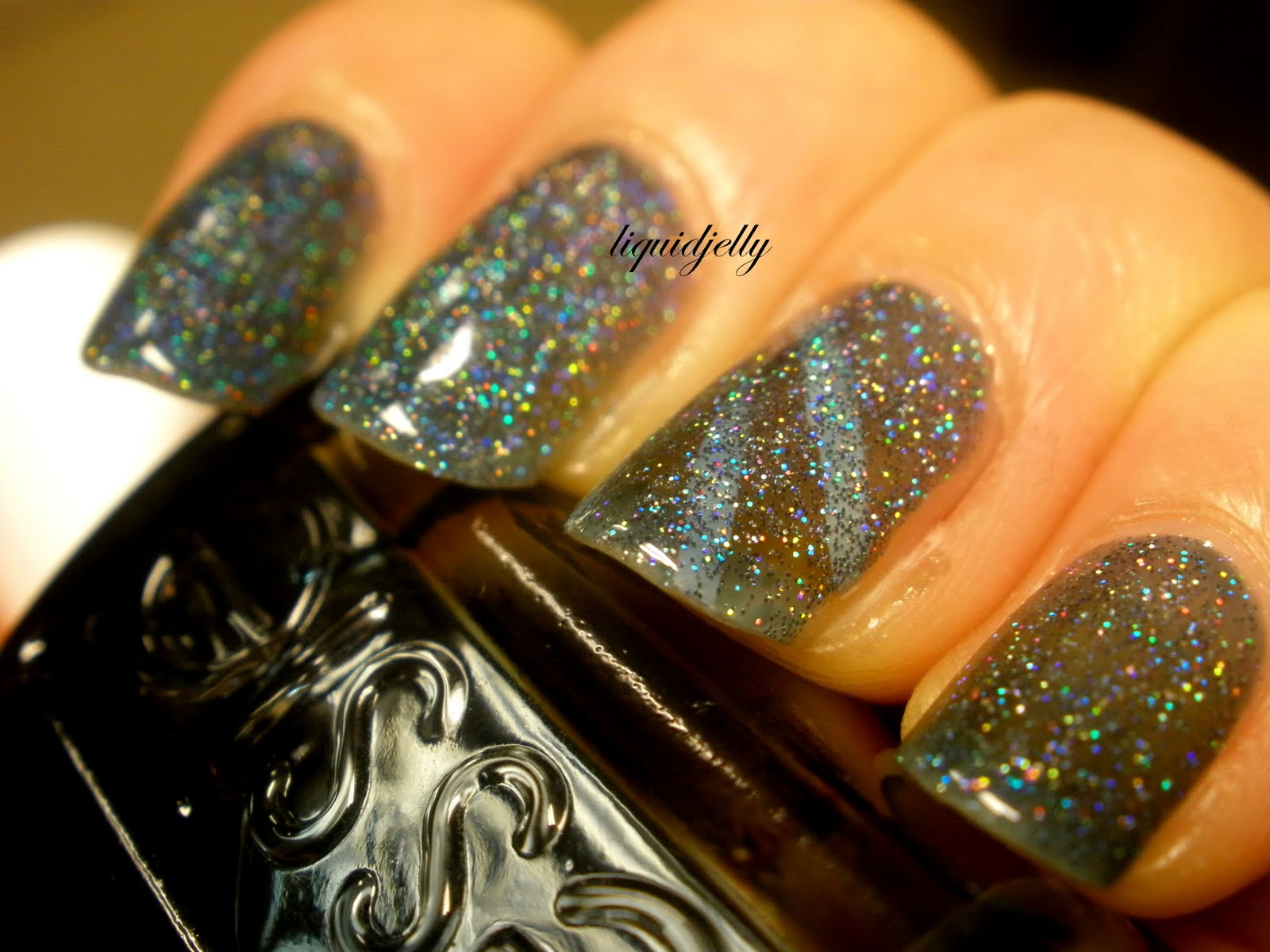 Liquid Jelly: Essie Night Cap & Holographic Jelly?