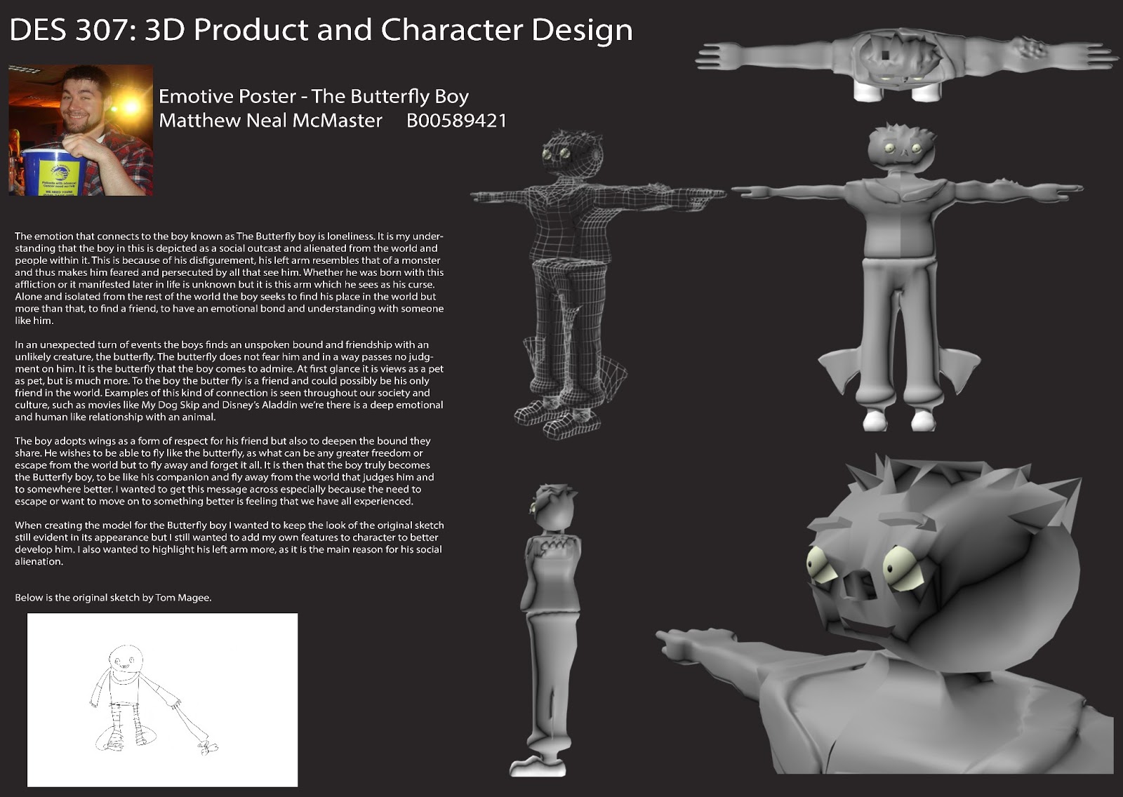 3D Product and Character Design