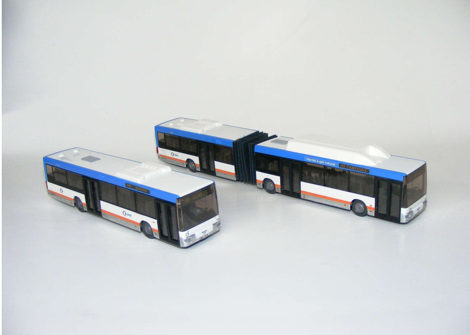 PORTUGAL BUSES DESIGN: STCP - MAN NL 263 vs MAN Lions City G CNG