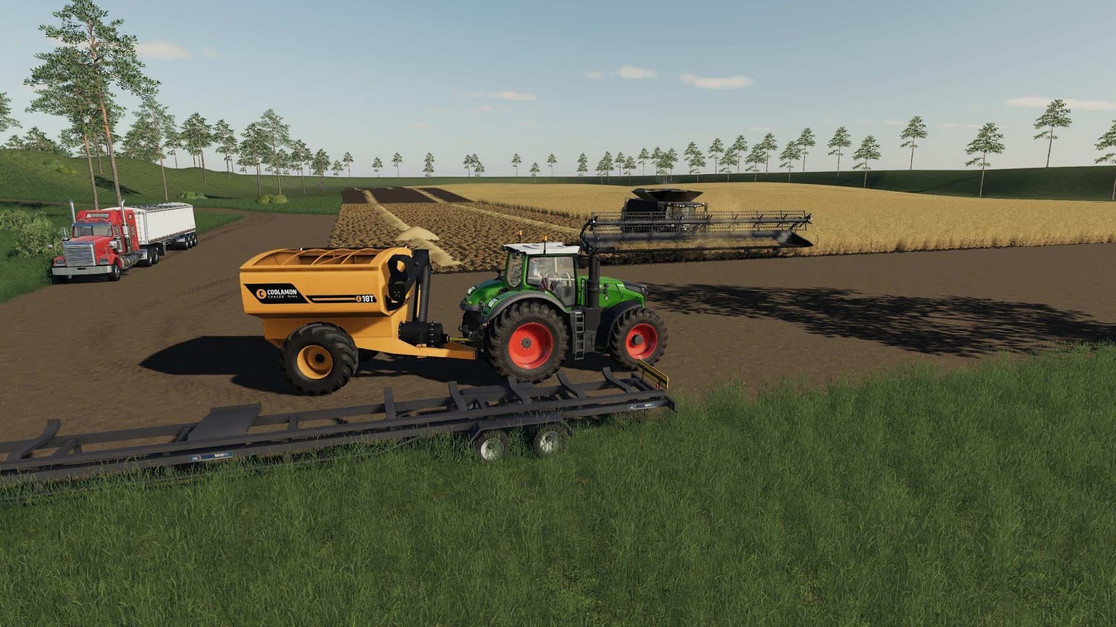FS19 Coolamon Chaser Bins 18T v3.0 - FS 19 & 22 USA Mods Collection