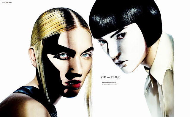 d1 Model Management: Jordann and Sami Surma-Heine For Drama Magazine