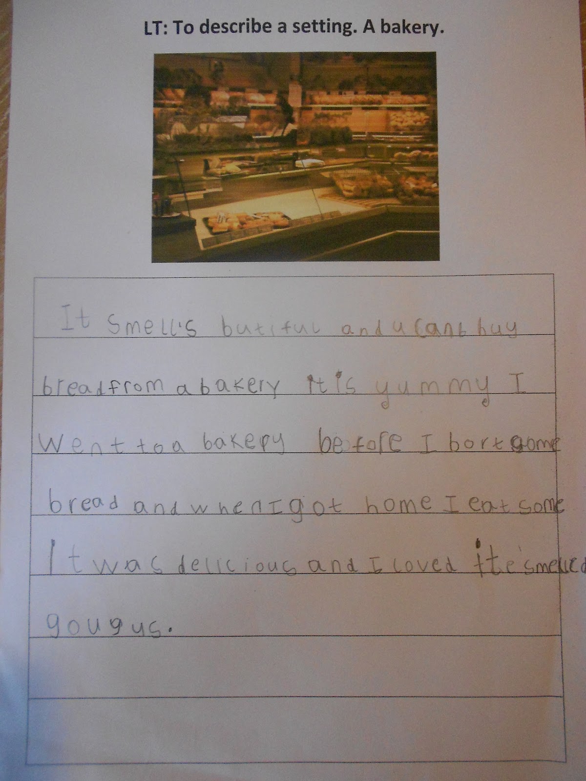 Year 2 Blog spot: Descriptive writing....
