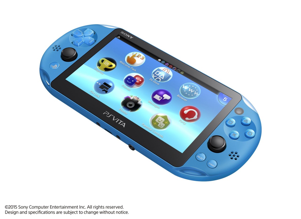 Stunning New Aqua Blue PS Vita Announced! ~ PS Vita Hub | Playstation ...