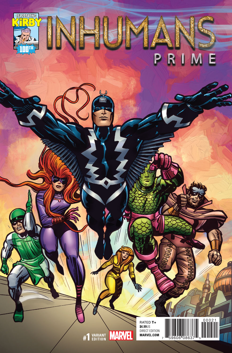 Comic Frontline: Marvel New Look: Inhumans Prime #1 - The Future Of ...