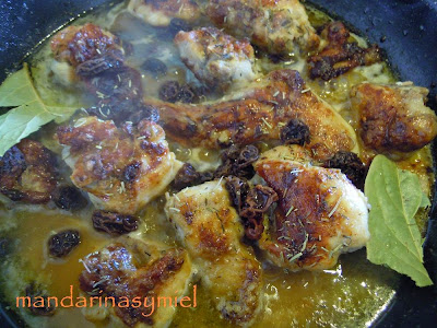 Conejo en salsa agridulce. | Mandarinas y miel