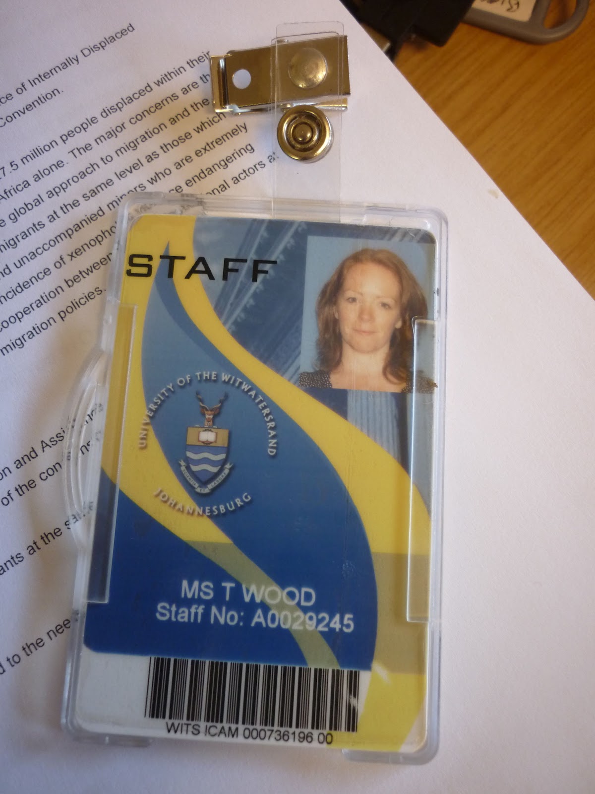 African Asylum: Back at the Uni