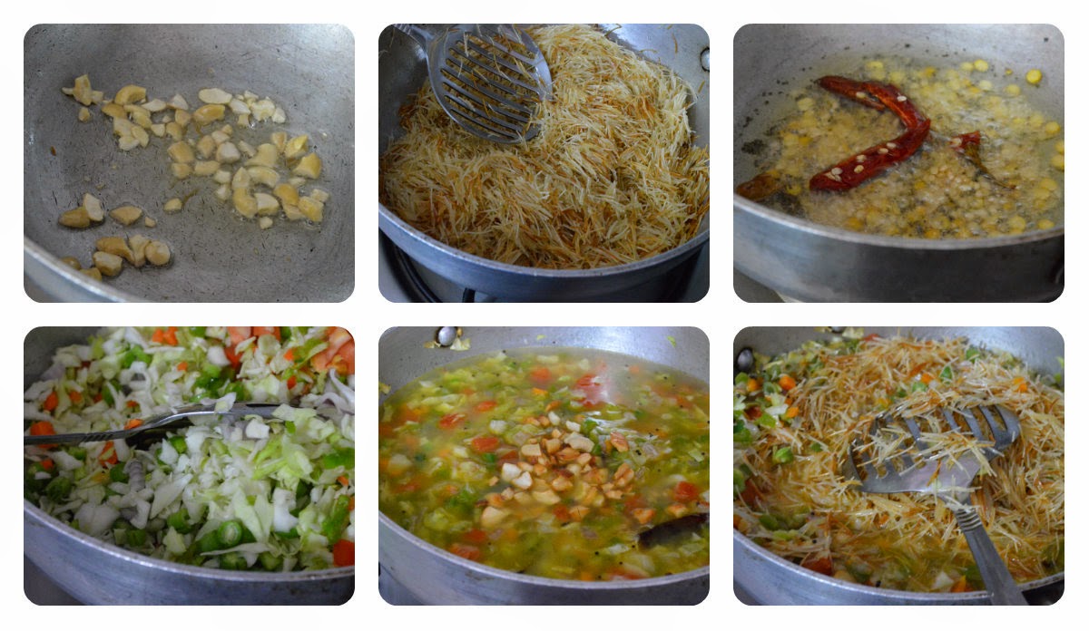 Upala: Semiya upma/Vermicelli upma