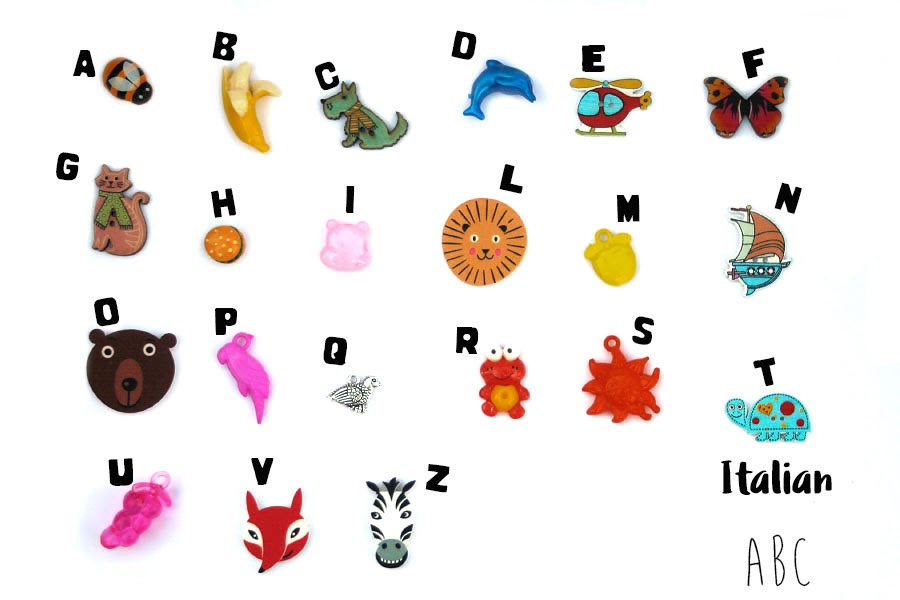 Italian Language Alphabets