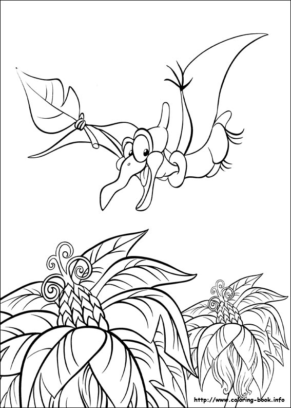 Cera Land Before Time Coloring Page Coloring Pages