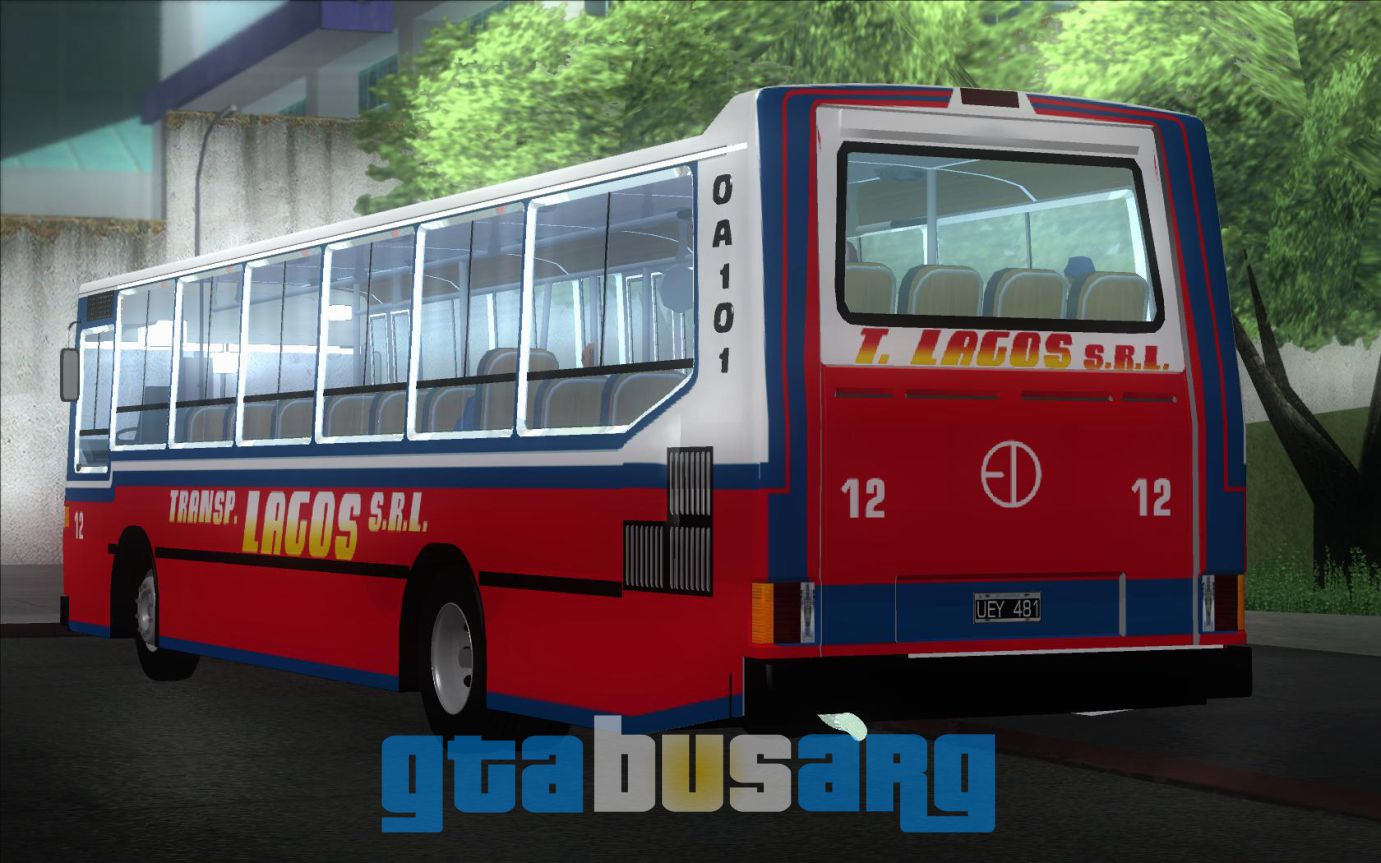GTA Bus Argentina: El Detalle OA 101 - Transporte Lagos - Linea 6 de Salta