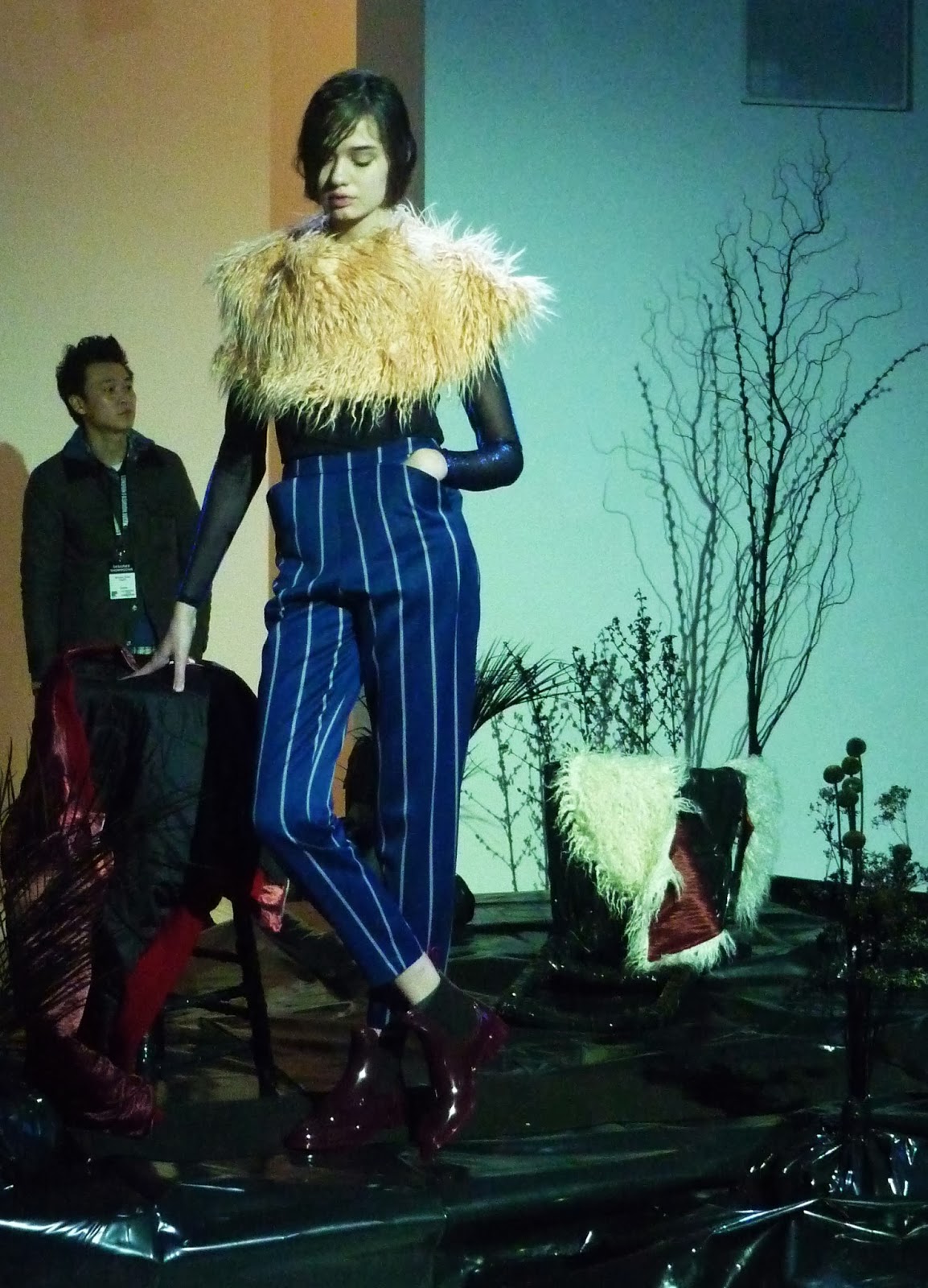 The New Noir: Shao Yen AW14 at London Fashion Week