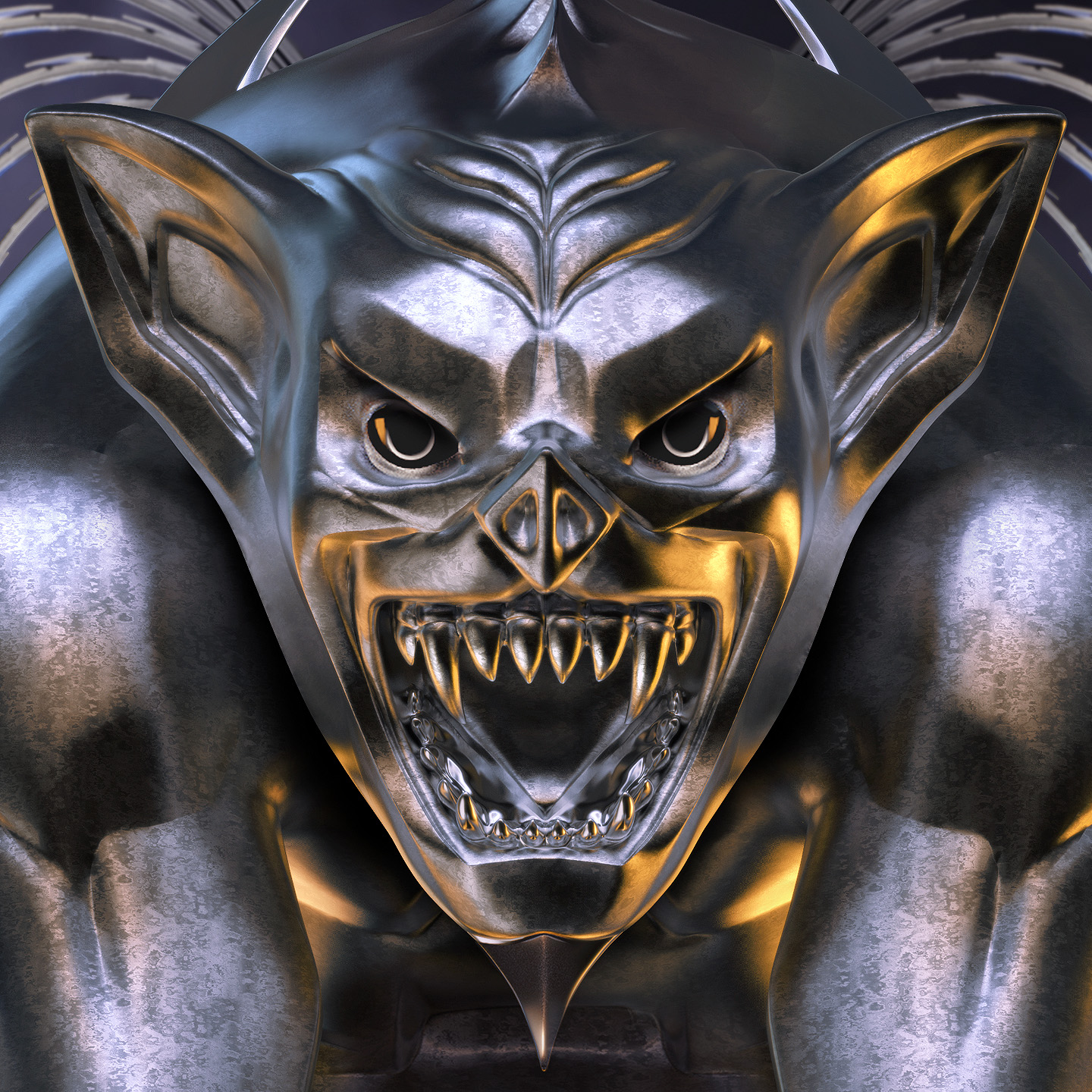 Raygun Studio Blog: THIS GARGOYLE CUTS LIKE A KNIFE