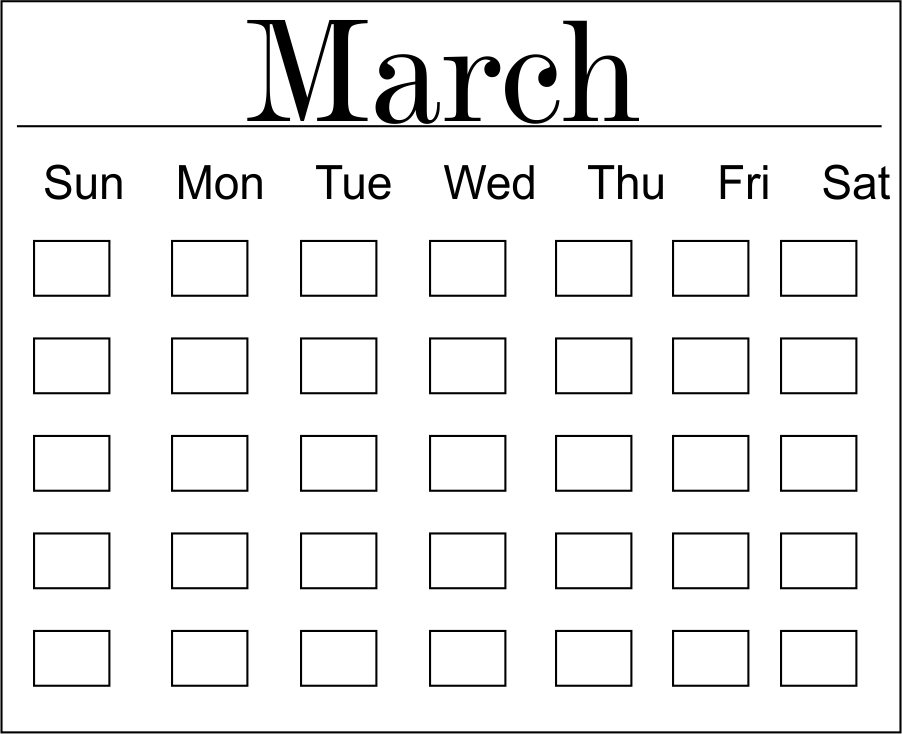 kard mkr : Free Digital March Calendar and Sentiment