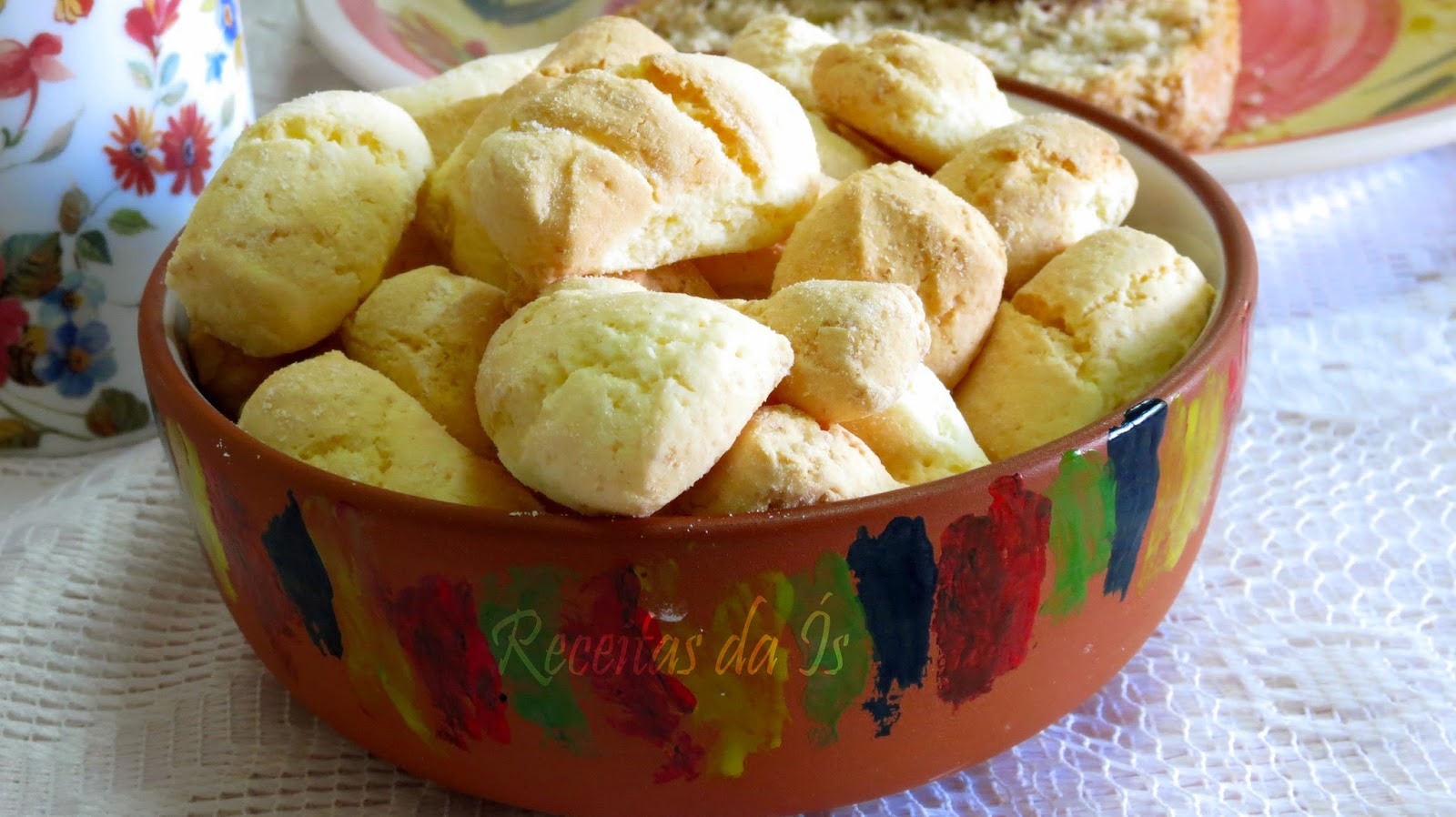 Receitas da Ís: SEQUILHOS DE COCO DA PALMIRINHA ONOFRE