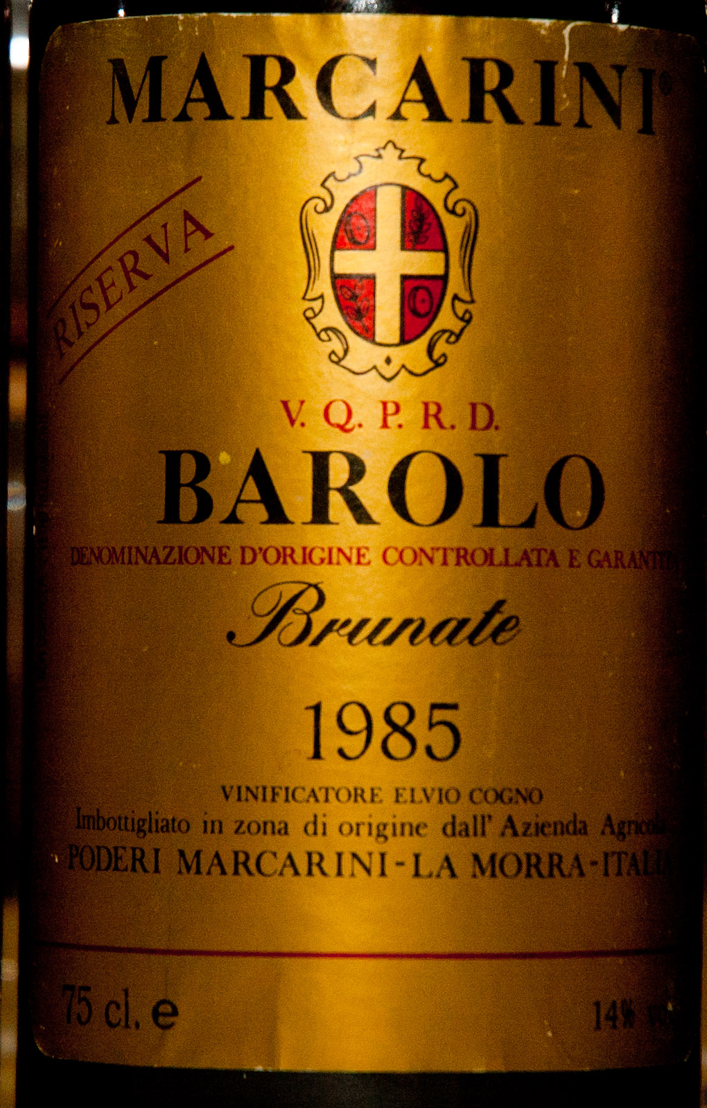 The V.I.P. Table: Marcarini Barolo: The Secret Is Out