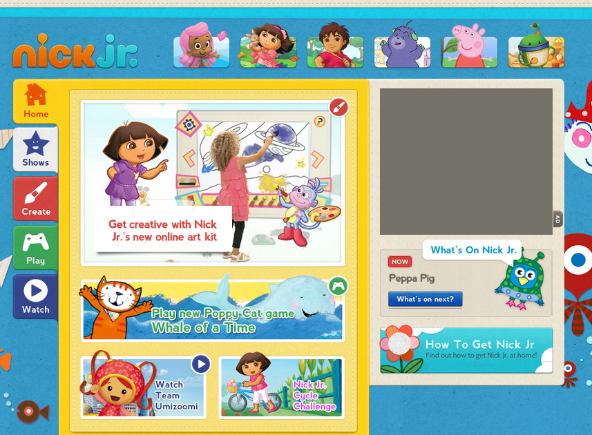 Nick UK Info: Nickelodeon relaunch Nick Jr. UK Webstie