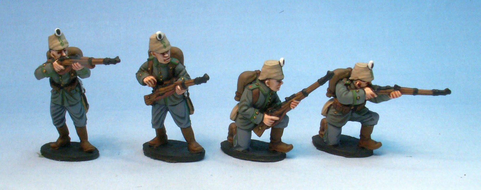 Over Open Sights: Mutton Chop WW1 German Jaeger. Pack GER11.