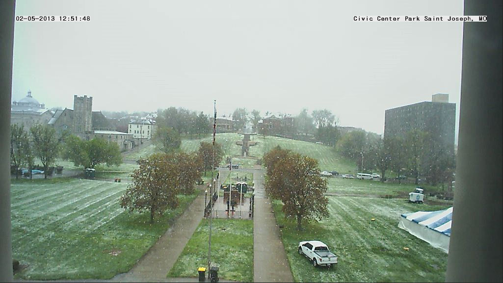 Capt. Spaulding's World: Snow in St. Joe