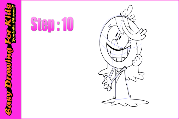 How to Draw Lola Loud from The Loud House | Drawing Course for Beginners