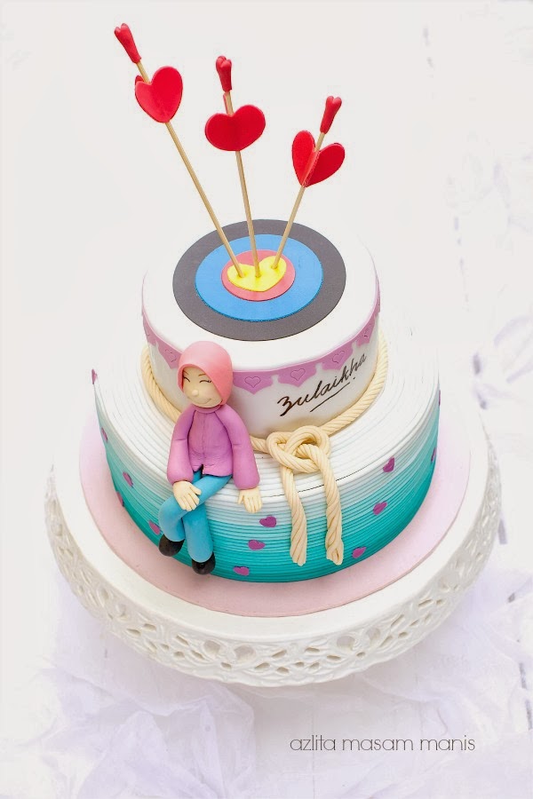 Archery Cake - masam manis