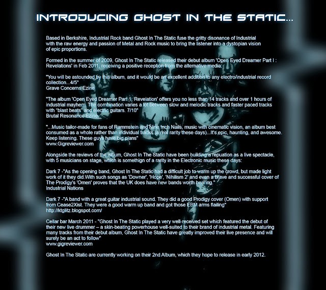 STATIC DISTORTION RECORDS: Artist Profile - Introducing Ghost In The Static...