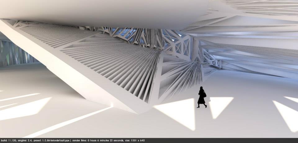 WinskyserinArchSketch: Shell Arch concept