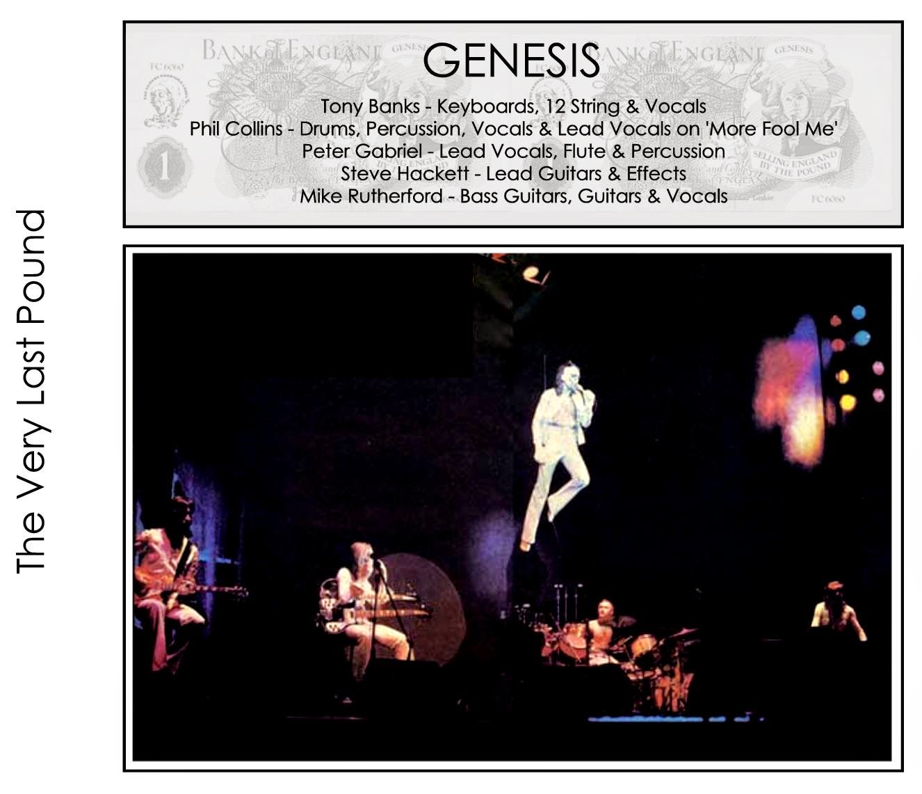 FRESH & ALIVE! - En Vivo Y En Directo.: GENESIS NEW YORK 1974