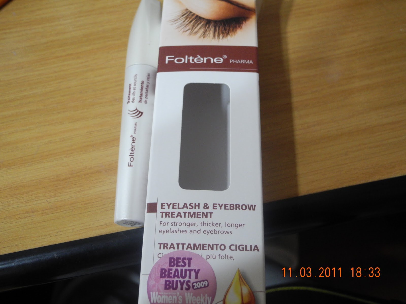 Isabella♥: Foltene Lash Treatment.