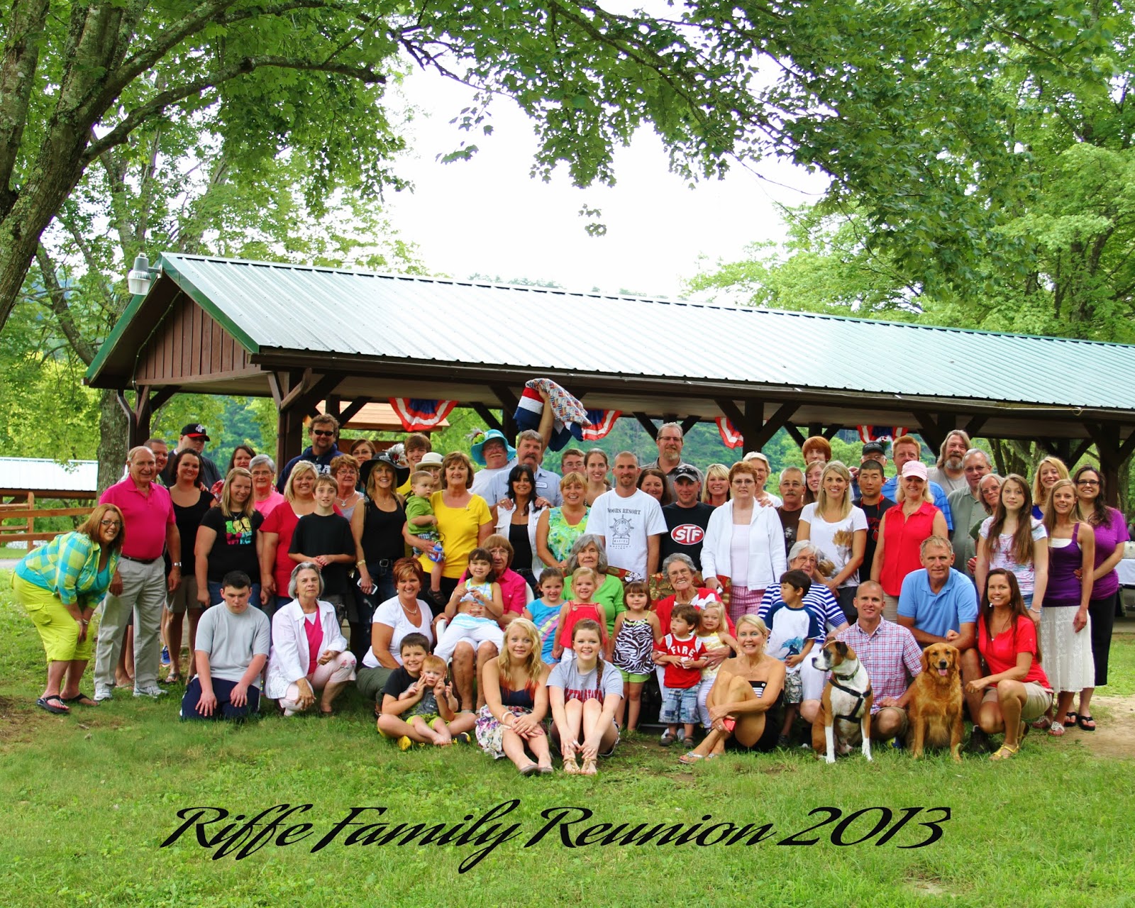 Two Peeps : Two Pets: Riffe Family Reunion