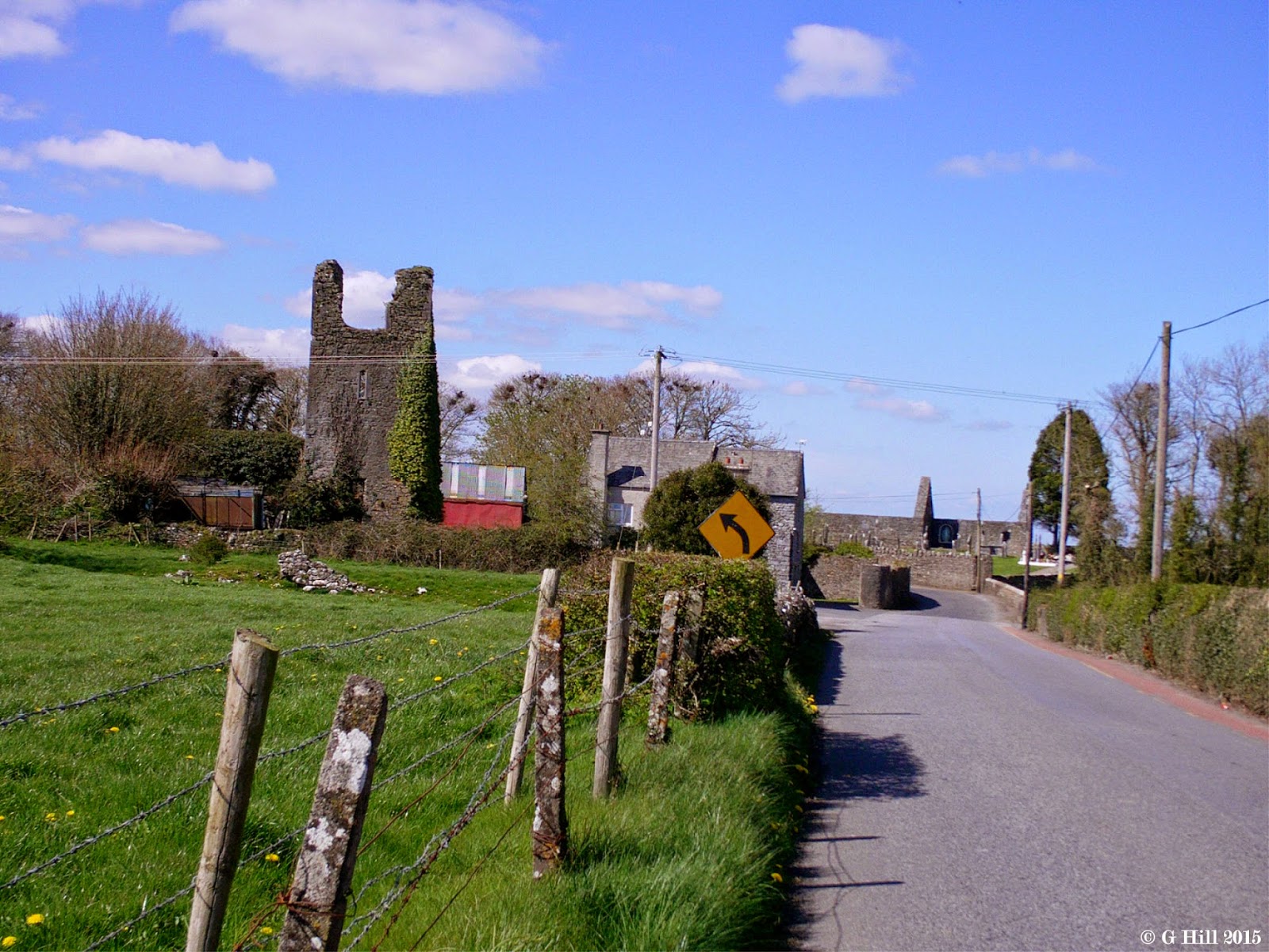 Ireland In Ruins: Urlingford Castle & Church Co Kilkenny