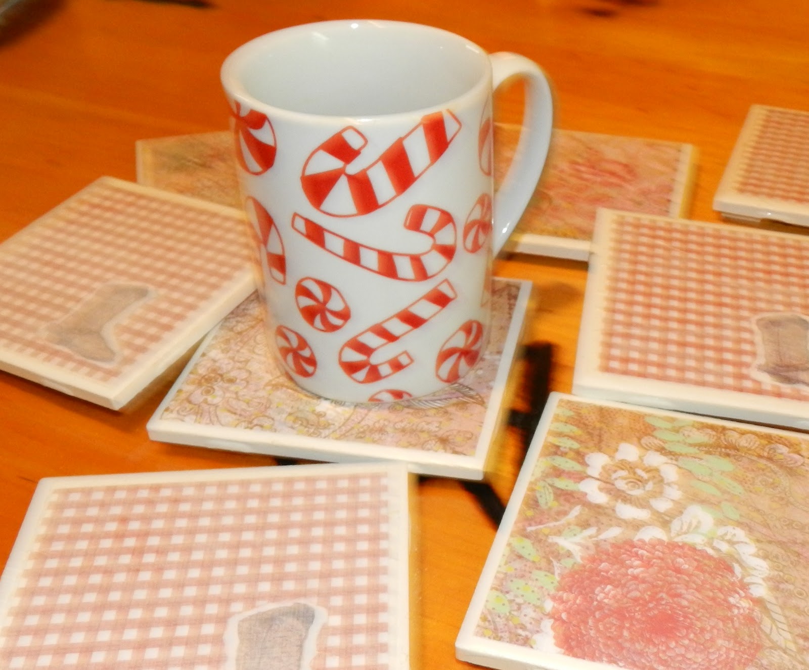 My Crazy Life: Tile Coasters