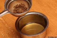 Krithi's Kitchen: Oma podi - South-Indian Tea-time Snack - Guest post ...