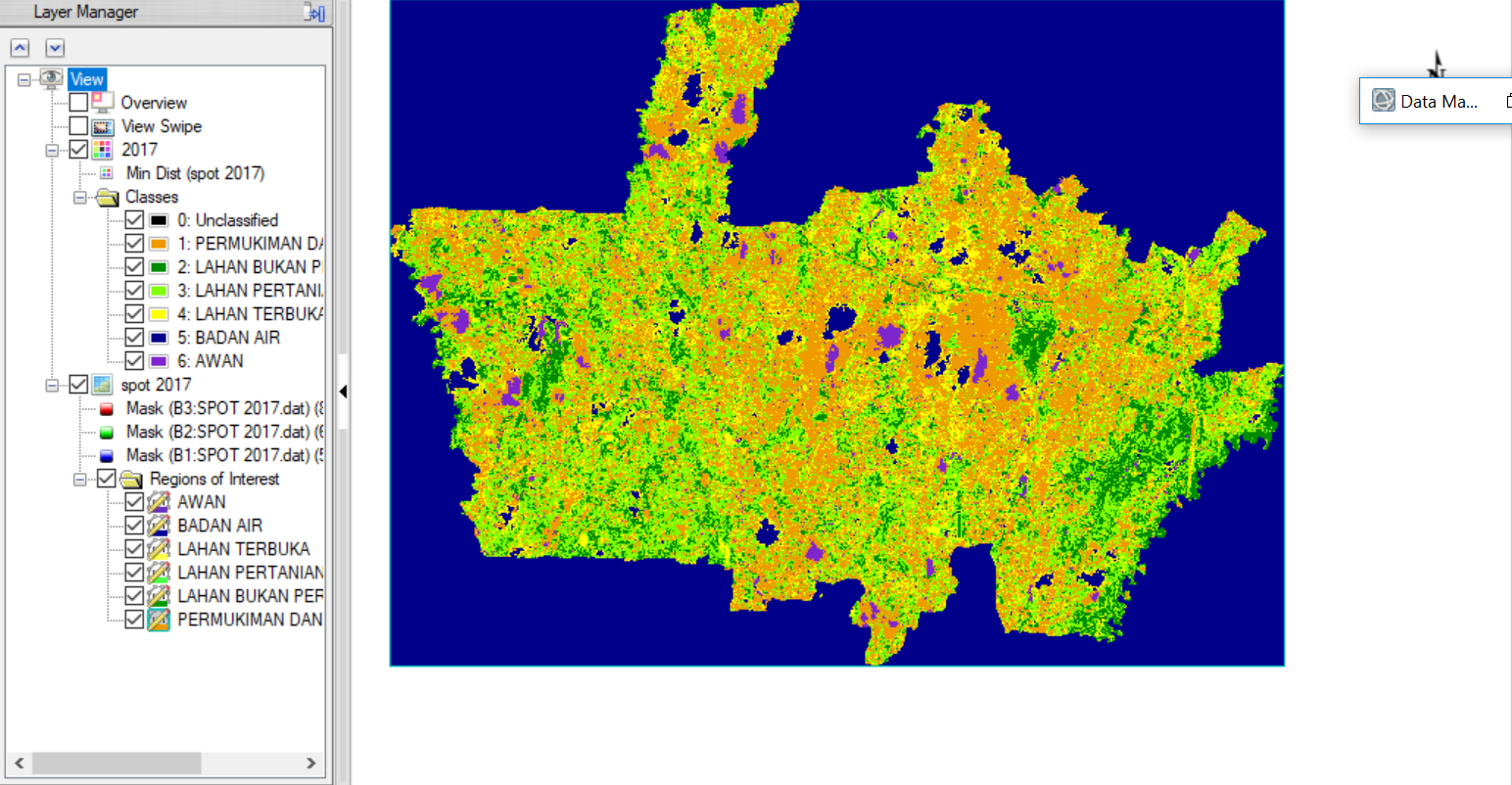 Klasifikasi citra multispektral software dengan ENVI