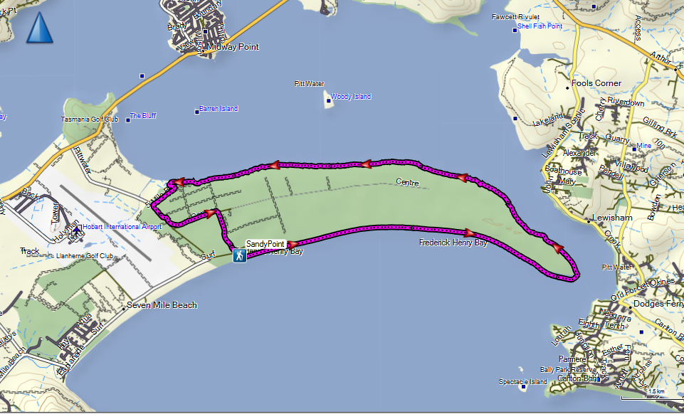 Sandy Point | Hiking South East Tasmania