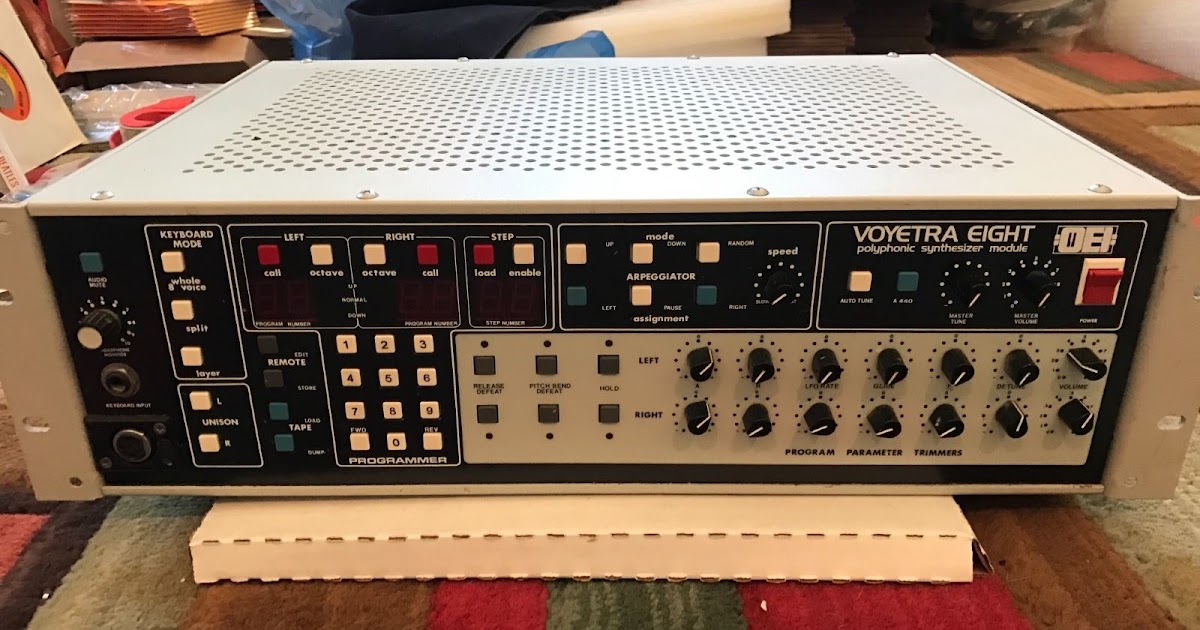 MATRIXSYNTH: Octave Plateau Voyetra-8 Analog Synthesizer SN FH4824