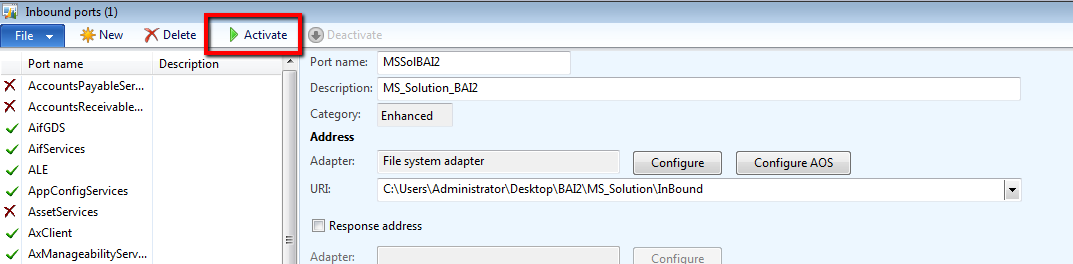 Solutions for AX DEV: BAI2 File format Advance Bank Reconciliation