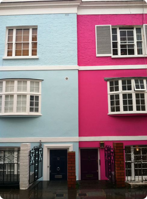 loving. living. small. | live small with style: color lover. london row ...