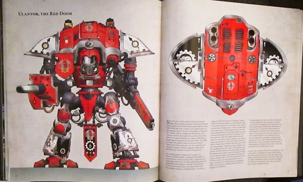 The Atomic Spud's Warhammer 40K Blog: Choosing a Knightly House