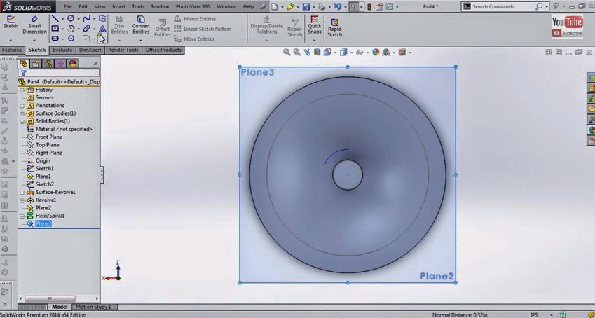 How To Create A Simple Modeling Turbine Rotor In Solidworks Tutorial