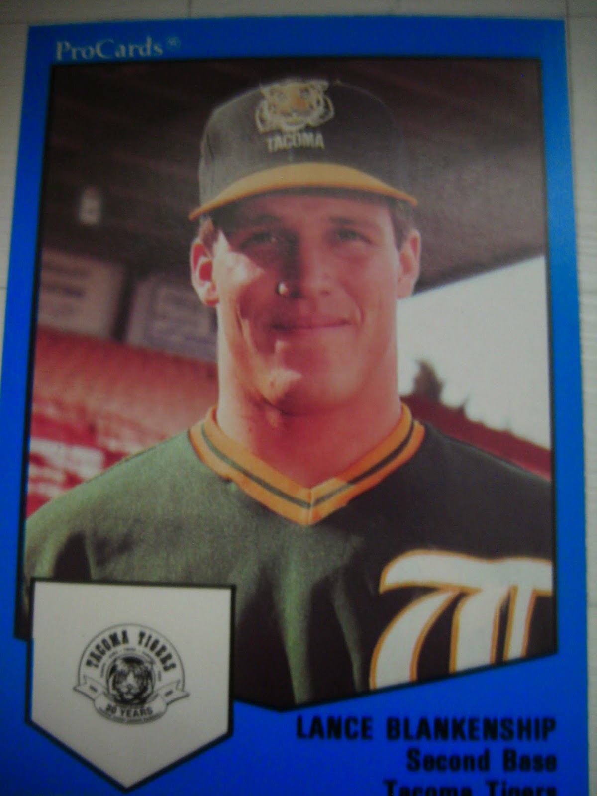Baseball Cards Come to Life!: Player Profile: Lance Blankenship