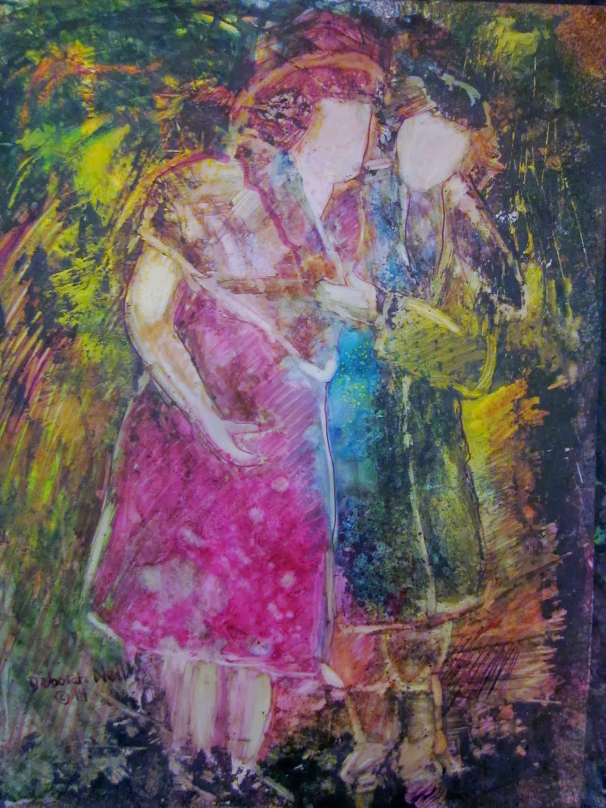 Daily Painters of Pennsylvania: "Through The Years" by Deborah Nell