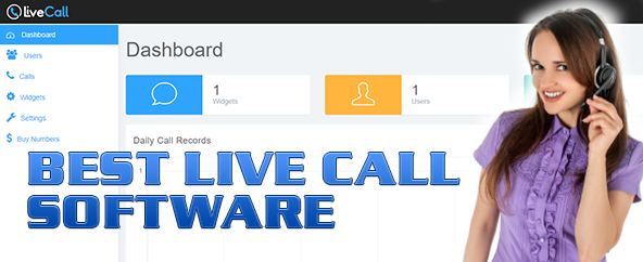 Live Call Support Widget Software - Online Calling Web Application