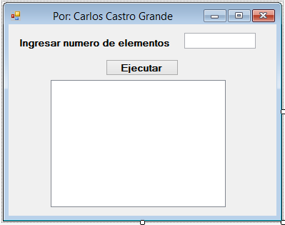 Programando con Visual Basic.Net 2019: Mostrar el contenido de un array en un ListView. VB.NET.
