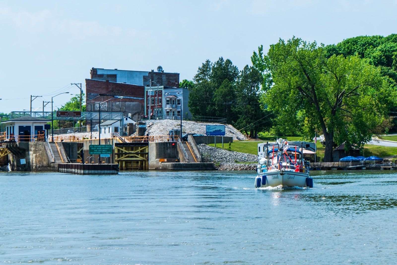 Sailing Away on MARA BEEL: Champlain Canal Locks