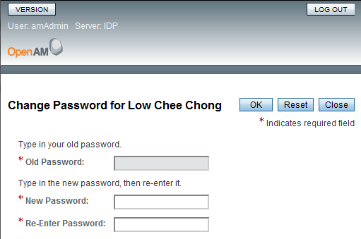 azlabs: How to enable old password prompt?