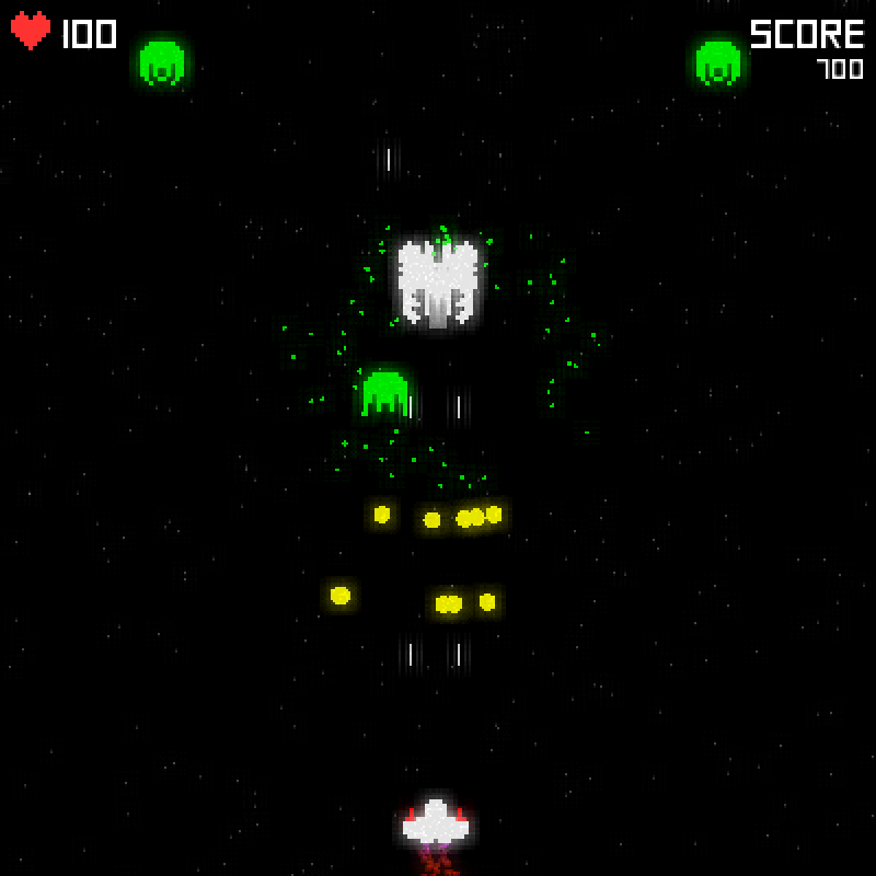 Best Open Source Top-Down Space Shooter : Super Space Invader