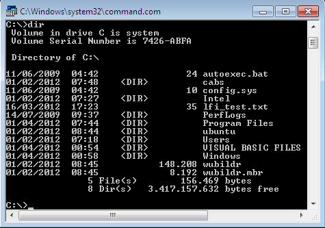Sharing the experience: MS-DOS Shell Basic [Working with directories]