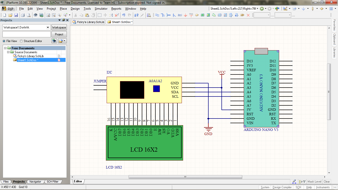 I2C Lcd Display ~ FILAB I2C Lcd Display ~ FILAB