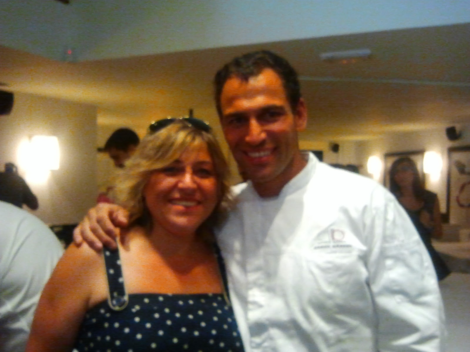 Las comidicas de Mamen: EL PLACER DE CONOCER A UN GRAN CHEF. DARIO BARRIO